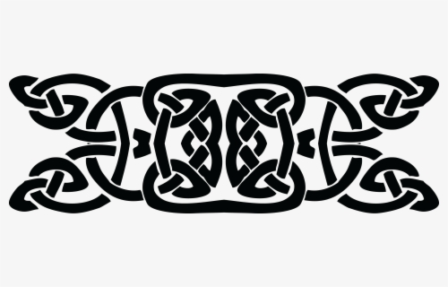 Celtic Knot Linear 7crossings - Celtic Knot Line , Free Transparent ...