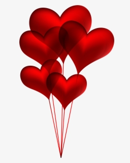 Beautiful Heart Balloons Png - Heart Balloons Clip Art , Free ...