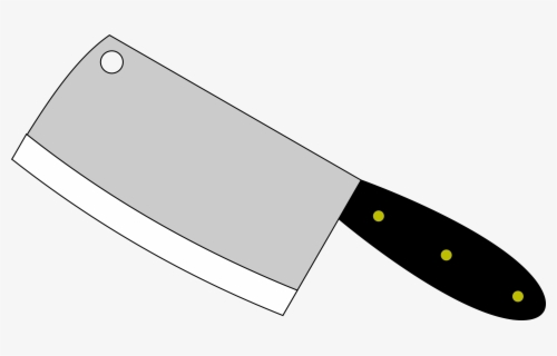 Butcher Knife Cleaver Kitchen Knives Clip Art - Meat Cleaver Clip Art ...