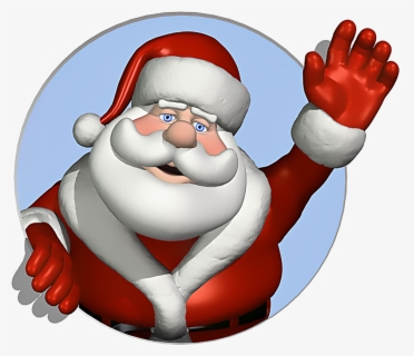 Santa Waving - Santa Waving Clip Art , Free Transparent Clipart ...