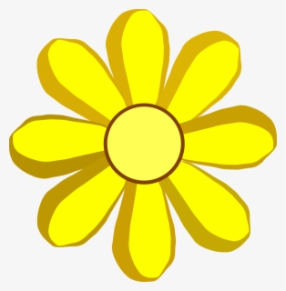 Spring Flowers Yellow Spring Flower Clip Art At Vector - Clip Art ...