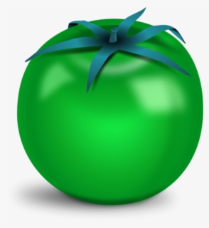 Clipart Two Green Tomatoes - Tomato , Free Transparent Clipart - ClipartKey