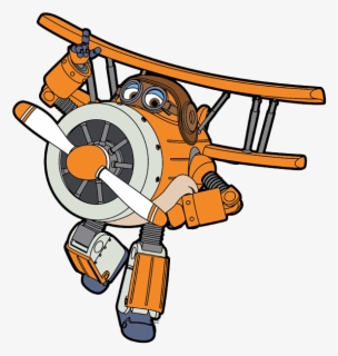 Grand Albert - Super Wings Grand Albert Cartoon , Free Transparent ...