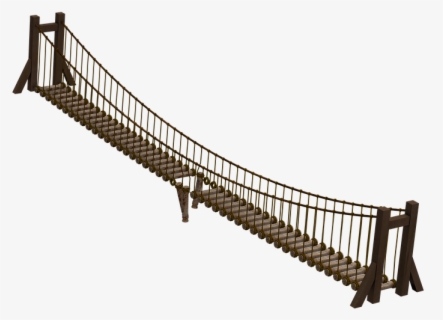 Broken Bridge Clipart Hanging Bridge - Bridge Transparent Background ...