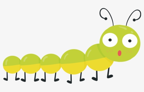 Cartoon Caterpillar - Spring Bug Clip Art , Free Transparent Clipart ...