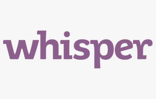 Whisper App Logo Png , Free Transparent Clipart - ClipartKey