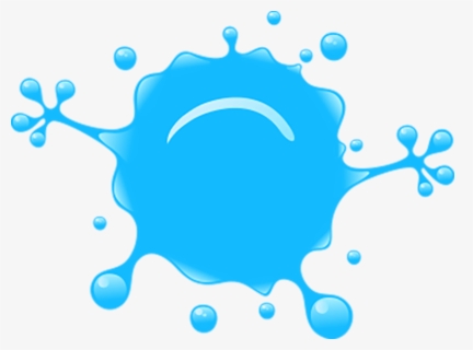 Blue Splat - Splat Character , Free Transparent Clipart - ClipartKey