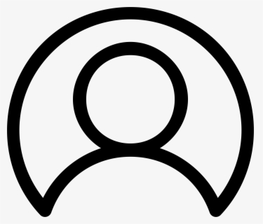 Thin Line User Icon - Transparent Background User Icon , Free ...