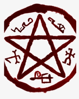 Supernatural Symbol Outline - Devil's Trap Png , Free Transparent ...