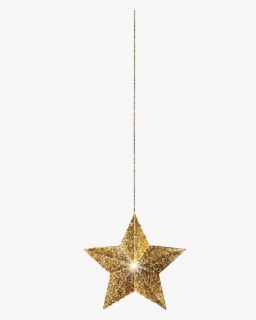 Sparkles Stars Decoration Hanging - Transparent Hanging Stars Png ...