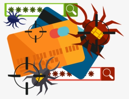 Image Of Spiders With Credit Cards - Hackers Viruses Spam , Free ...