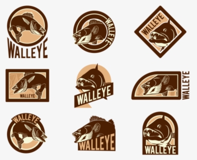Walleye Logo Vector , Free Transparent Clipart - ClipartKey