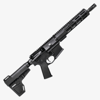 Transparent Ar 15 Png - Daniel Defense Mk18 Dark Earth , Free ...
