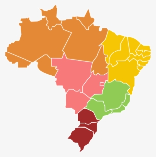 Mapa Do Brasil Svg , Free Transparent Clipart - ClipartKey
