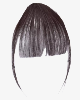Hair Fringe Png Clipart Black And White - Transparent Hair Bangs Png ...