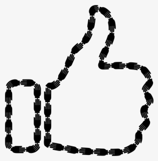 Vintage Frame Extended Thumbs Up Clip Arts - Vector Thumbs Up Png ...