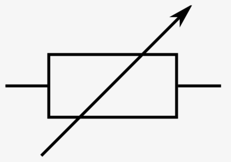 Simbol Variable Resistor - Variable Resistor Potentiometer Symbol ...