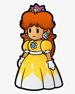 Paper Princess Daisy With Paper Daisy Original Design - Daisy Super ...