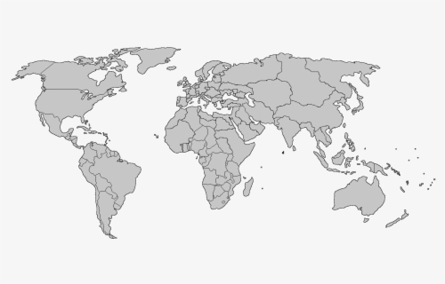 Clip Art Blank World Map - Blank Political Map Of World Pdf , Free ...