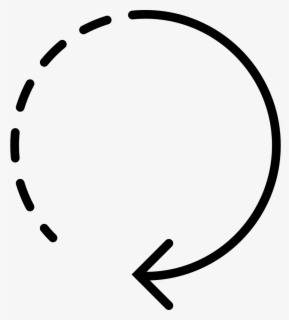 Arrow With Dots Svg Png Icon Free - Circular Arrow , Free Transparent ...