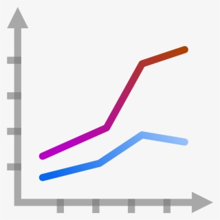 Svg Black And White Library Svg Charting Line - Options Trading Icon ...