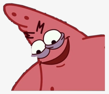 #patrickstar #memes #shook - Surprised Patrick Transparent , Free Transparent Clipart - ClipartKey