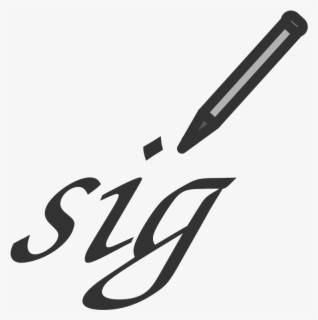 Free Signature Clip Art with No Background - ClipartKey