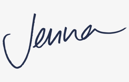 Jenna - Signature - Calligraphy , Free Transparent Clipart - ClipartKey