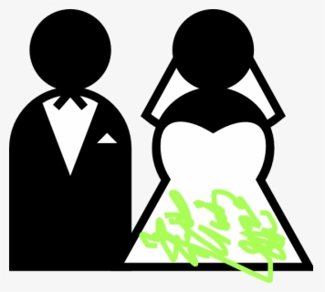 Bride And Groom Icons , Free Transparent Clipart - ClipartKey