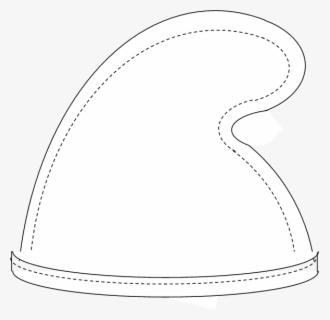 Smurf Hat - Diy Dwarf Hat Pattern , Free Transparent Clipart - ClipartKey