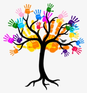 Tree With Hands As Leaves , Free Transparent Clipart - ClipartKey
