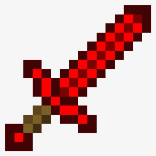 Clip Art Pixilart By Anonymous - Minecraft Diamond Sword Crossed , Free ...