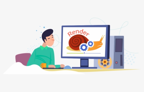 Slow-rendering , Free Transparent Clipart - ClipartKey