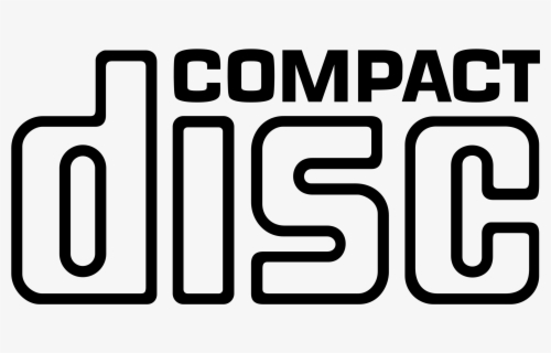 Transparent Compact Disc Logo Png - Compact Disc Logo White Png , Free ...