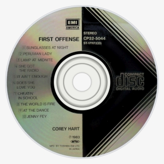 Transparent Compact Disc Digital Audio Png - Corey Hart First Offense ...