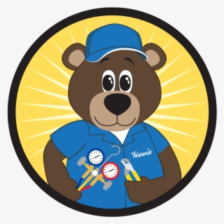 Hvac Bear Mascot , Free Transparent Clipart - ClipartKey