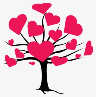 Hd Love Heart Tree , Free Transparent Clipart - ClipartKey