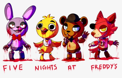 Freddy Clipart Five Nights - Five Night Freddy Png , Free Transparent ...