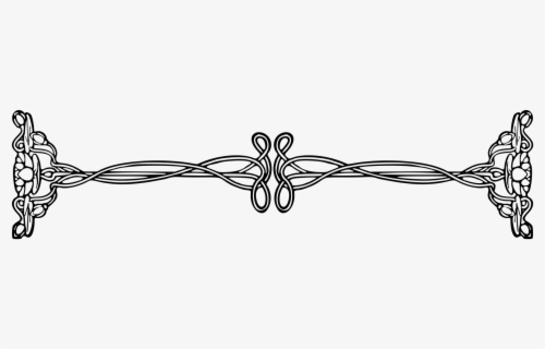 Separator Lineart - Line Art , Free Transparent Clipart - ClipartKey