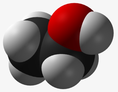 The Approximate Shape Of A Molecule Of Ethanol, Ch3ch2oh - Ethanol ...