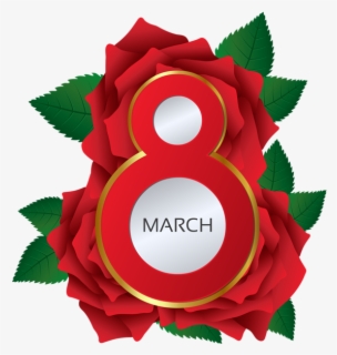 Women"s Day March 8 Transparent Png Clip Art Image - 8 March Women's ...