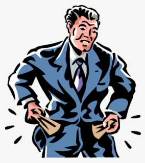 Mr Monopoly Empty Pockets , Free Transparent Clipart - ClipartKey