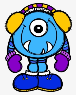 Clipart Transparent Stock Blue Halloween Png Clipart - Blue Monster ...