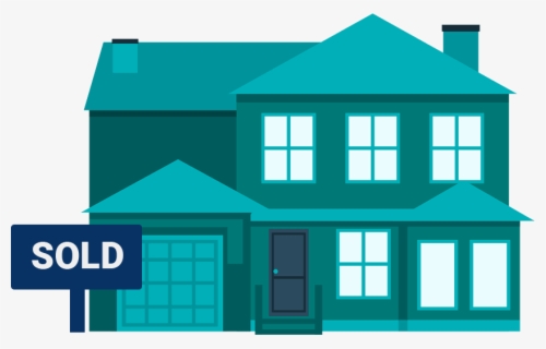 Cartoon Sold House , Free Transparent Clipart - ClipartKey