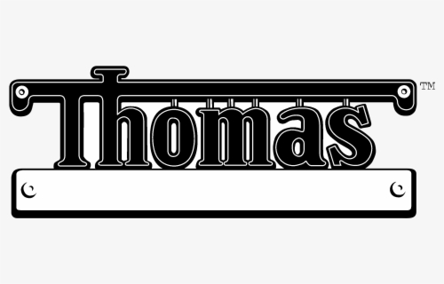 Thomas Built Buses Logo Black And White - Calligraphy , Free ...