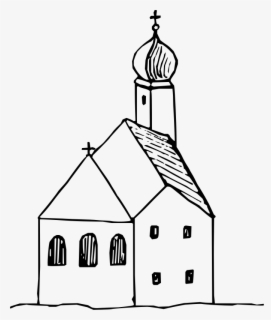 Church Drawing Clip Art - Church Icon Transparent Background , Free ...