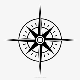Simple Compass Rose - North North East Direction , Free Transparent ...