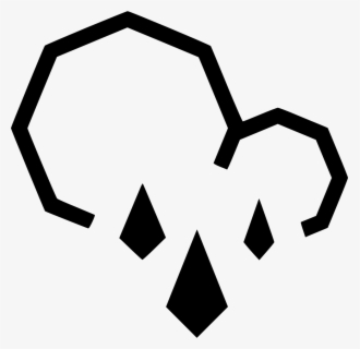 Cloud Sprinkle Rain Svg Png Icon Free Download - Portable Network ...