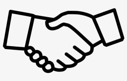 Handshake Clipart Respect - Shaking Hands Drawing Easy , Free ...