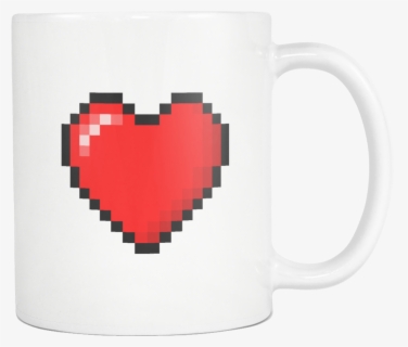 Minecraft Heart Png - 8 Bit Heart , Free Transparent Clipart - ClipartKey